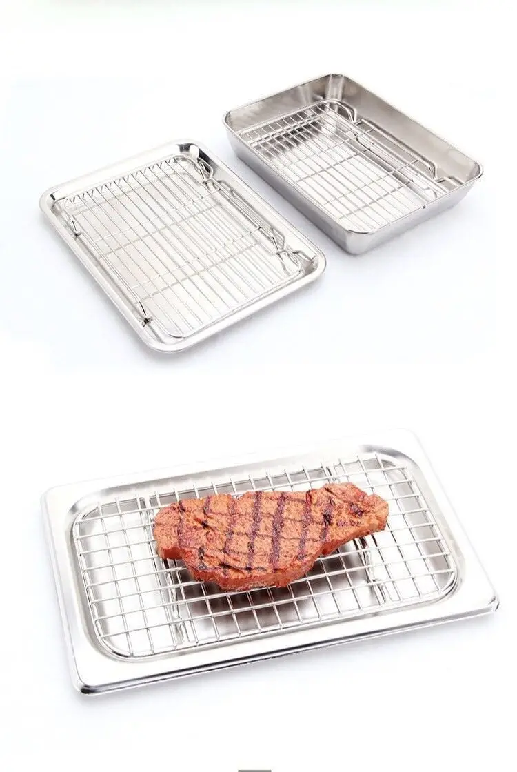 Stainless Steel Mesh Baskets for Drying Fruit & Veggies