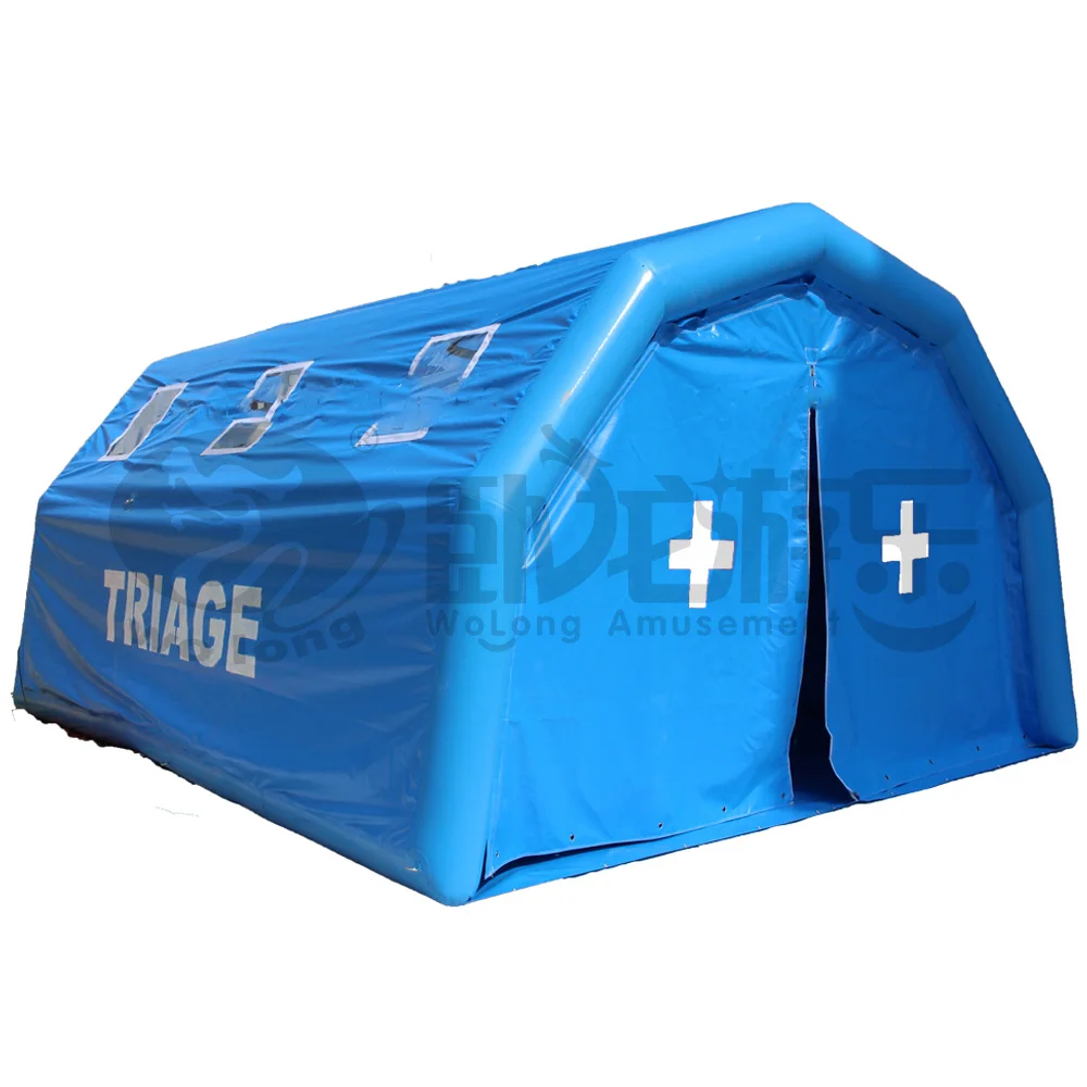 Large Outdoor Inflatable Medical Rescue Tent Field Command Fire ...