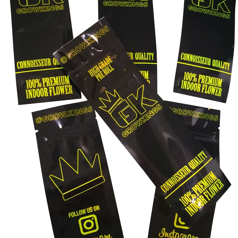 2020 Hemp Pre Roll Blunt Wraps Joints Plastic Bag Lemon Nade Moonrock ...