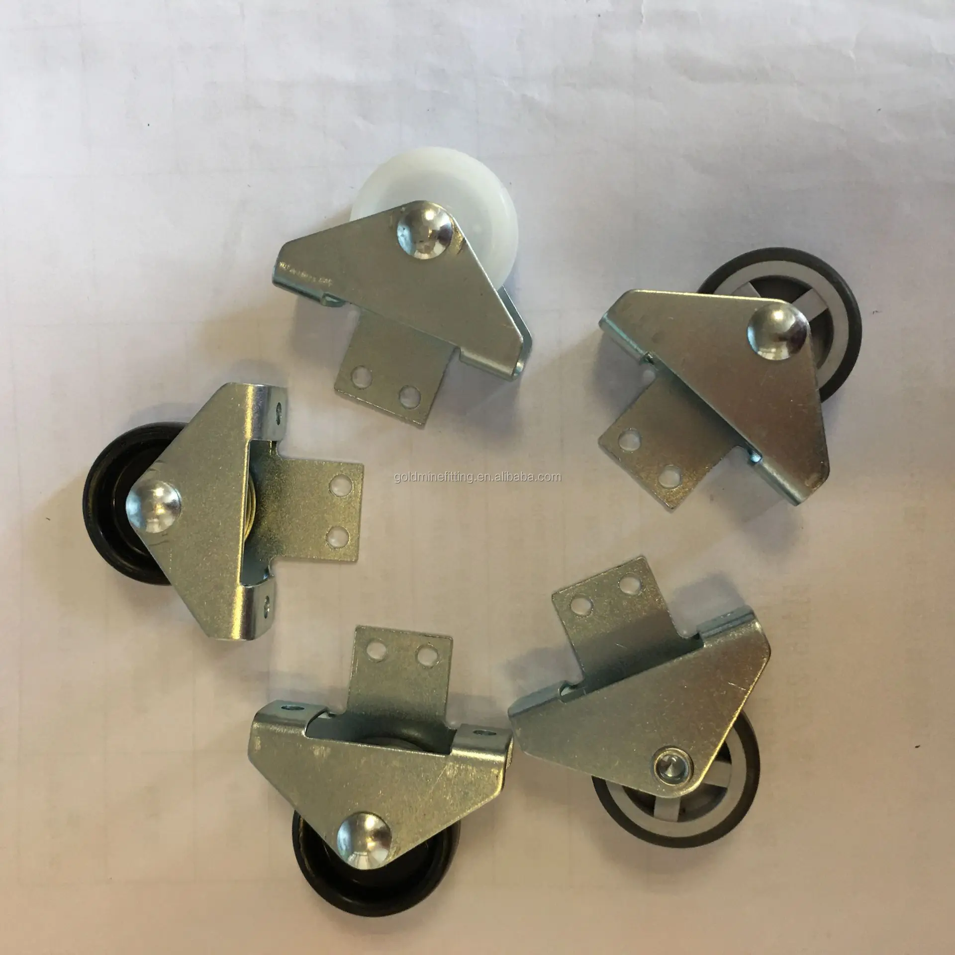 1 Inch and 1.5 Inch TPR Tread Caster Wheels - Durable & Stylish