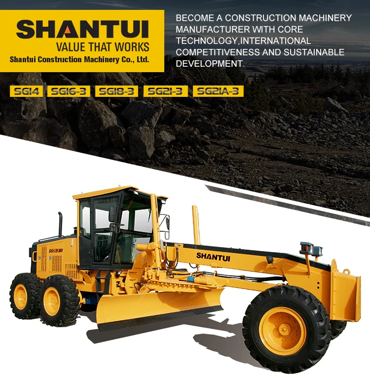 Shantui Official 140HP SG14 Motor Grader Products from Shandong Shantui ...