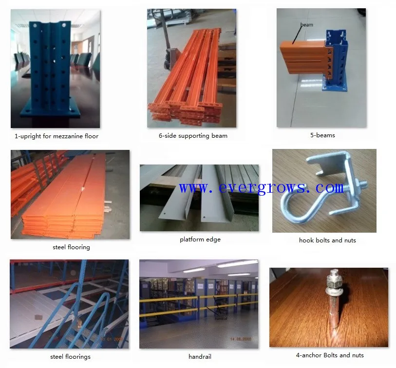 Mezzanine Floor Attic Loft Racking System Warehouse Roof Systems For ...