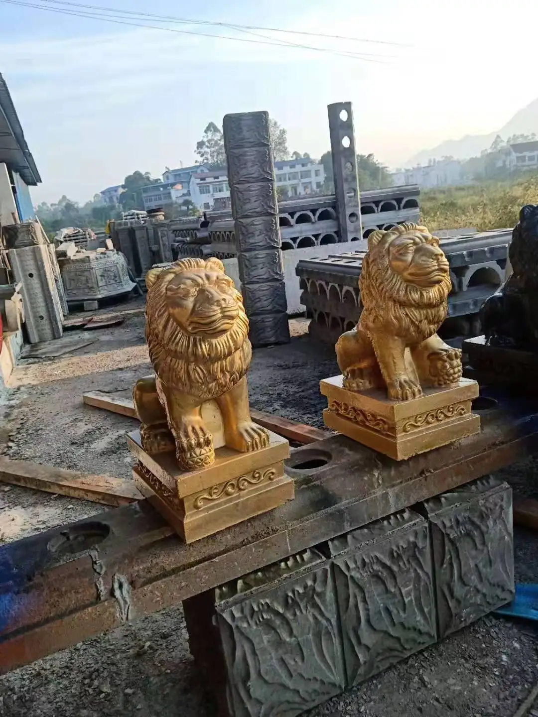 Precast Garden Decoration Cement Concrete Statues Molds