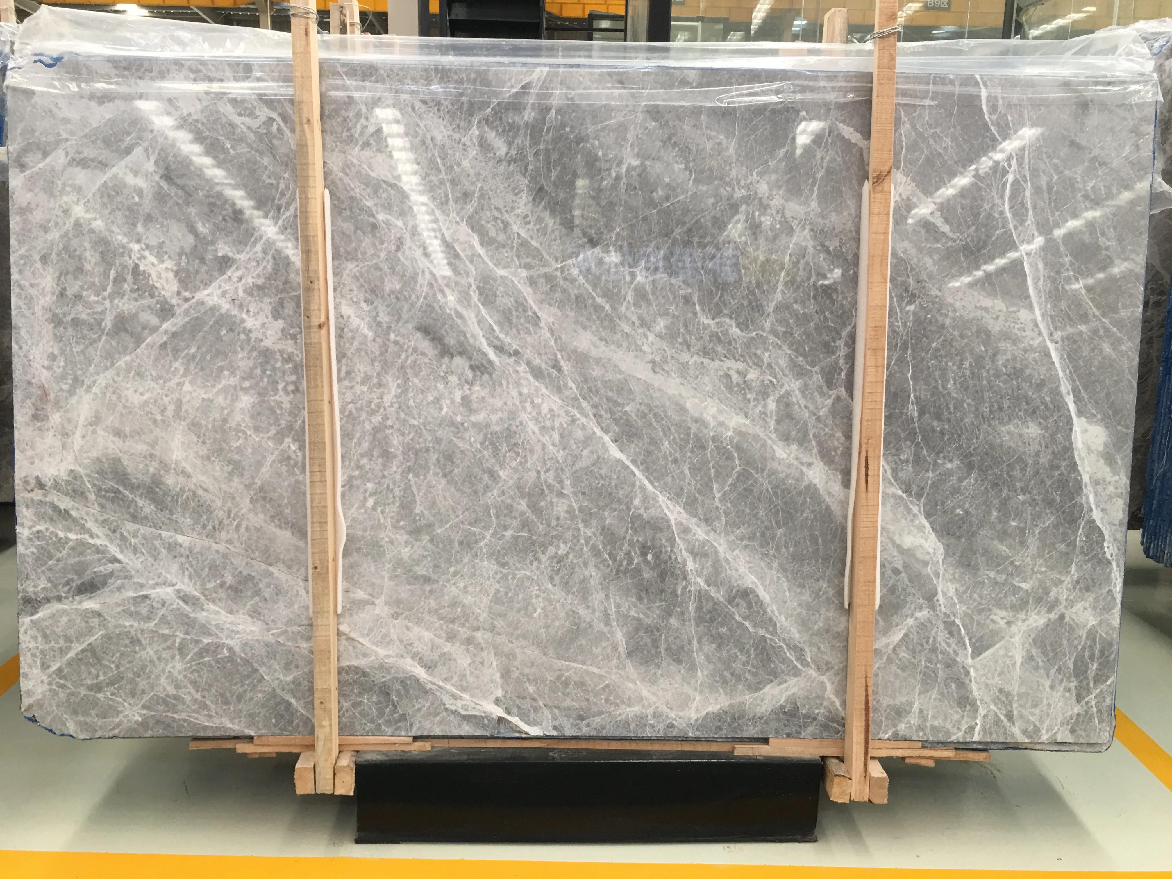 Polished Light Grey Emperador Marble for Indoor Flooring
