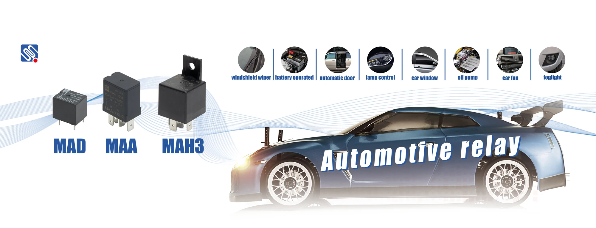 Meishuo Maa2 12v 24v 30a Automotive Relay 5 Pin Auto Rele 4pin 12v 20a ...