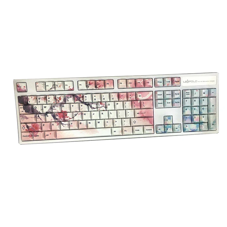 Sublimation Colored KeyCaps Heat Printing Keycaps Mechanical Keyboard ...