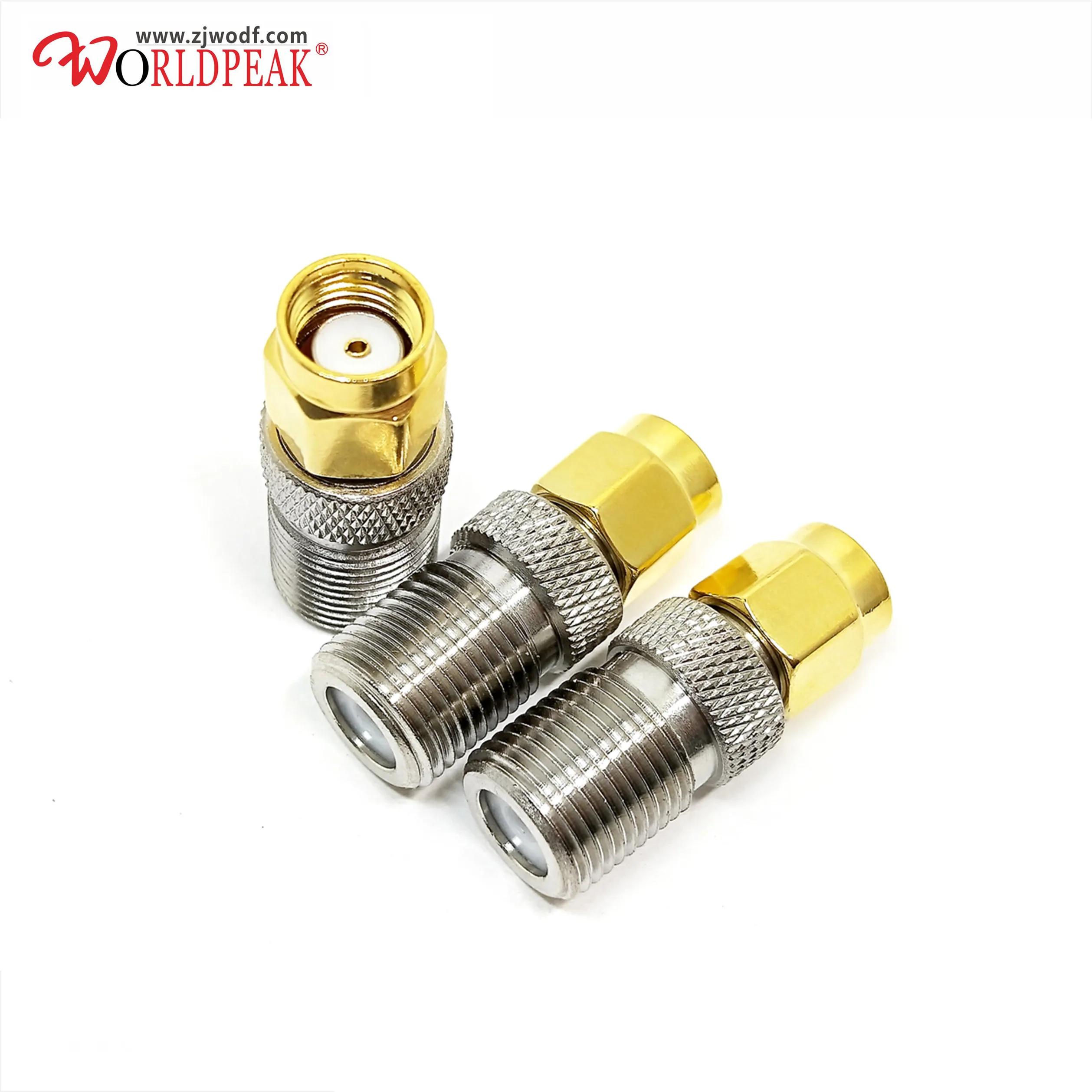 High Quality Rf Coaxial Cable Connector Rp Sma Type Male Plug To F ...