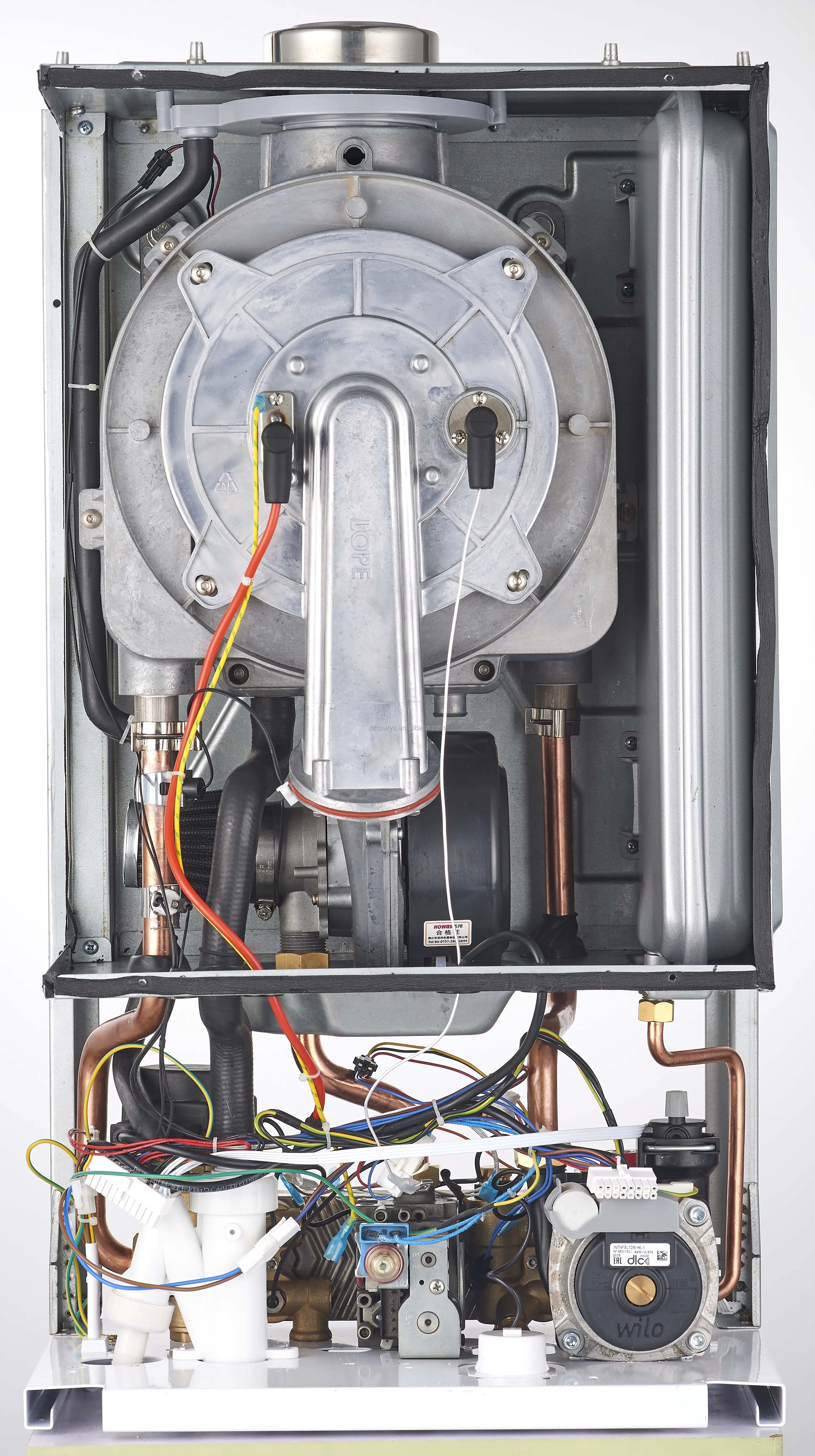 108% Full Premix Condensing Gas Boiler for Home Heating