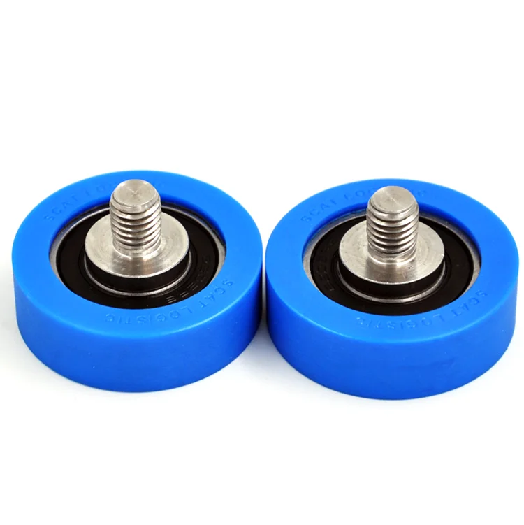 Custom Long Life 6200 6202 Plastic Roller Polyurethane Urethane Coated ...