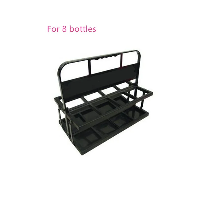 Collapsible Water Bottle Carrier 8 Pack Foldable Plastic Holder Kids ...