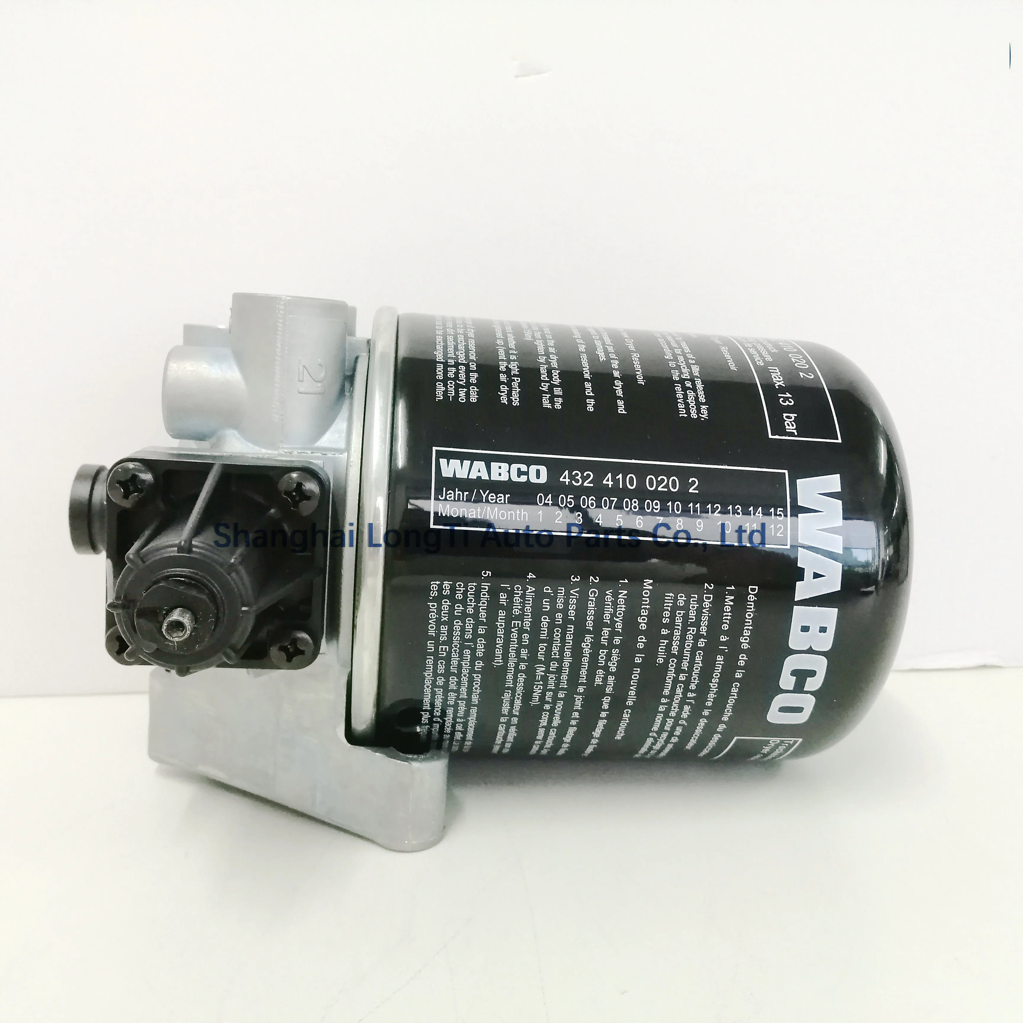 Original Wabco Single Chamber Air Dryer 4324101020 1505967 8285407000 ...