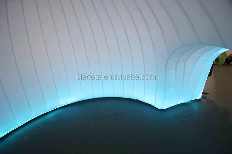 Custom Large Led Light Inflatable Igloo Tent Pvc White Camping Igloo ...