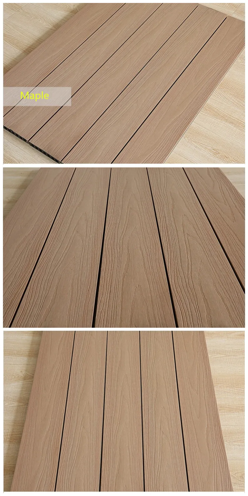 Swimming Pool Synthetic Composite Teak Decking Wpc Prices - Buy ...