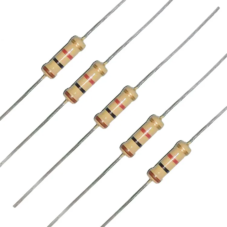 Resistor Carbon Film 1/8w 1/4w 1/2w 1w - Buy Carbon Film Resistor,Resistor,Metal Film Resistor ...