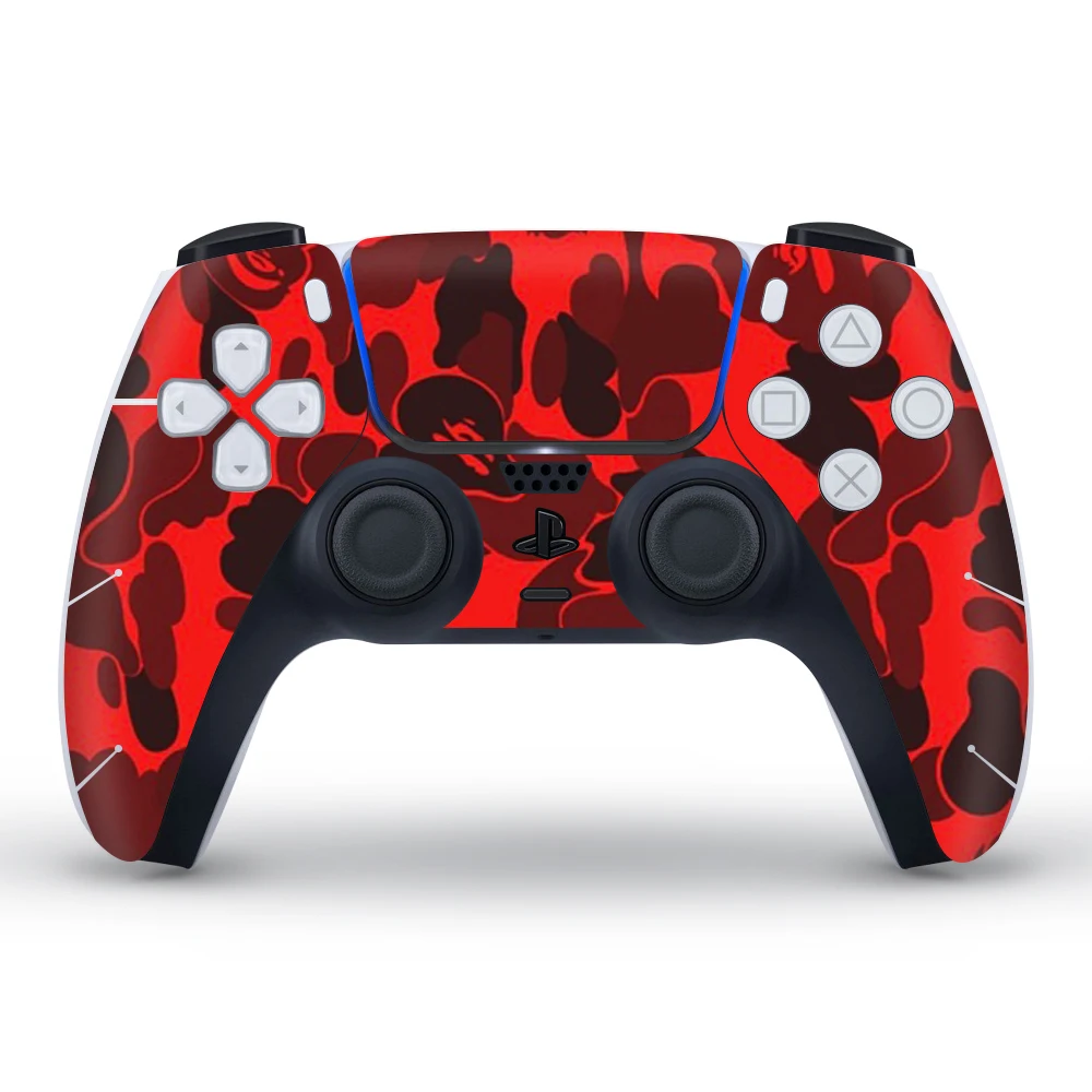 Data Frog Army Style High Vinyl Skin Cover Sticker For Ps5 Controller ...