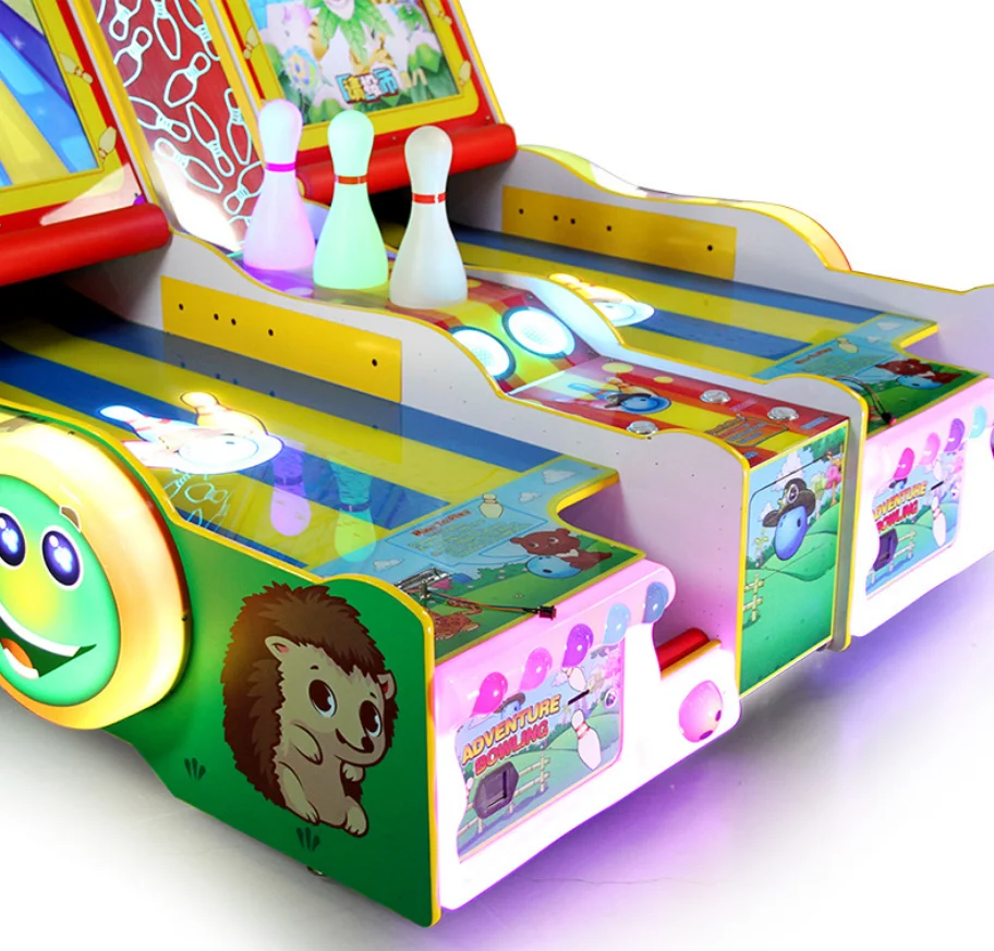 Dinibao Indoor diversión aventura juegos de bolos boleto redención ...