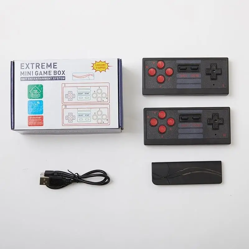 Retro Classic Vintage Game Console 2.4g Wireless Hd Tv Video Out ...