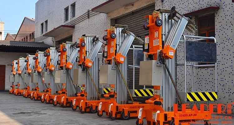 Aluminium Vertical Single Man Personnel Lift Platform