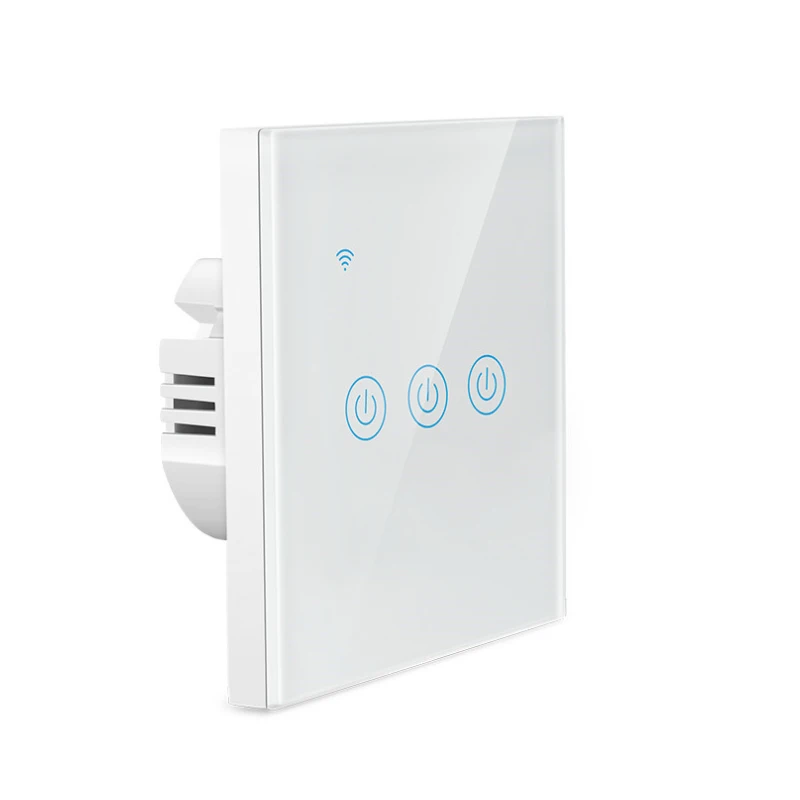 Ce Rohs Eu Standard Smart Life 3 Gang Touch Remote Control Light Wifi ...