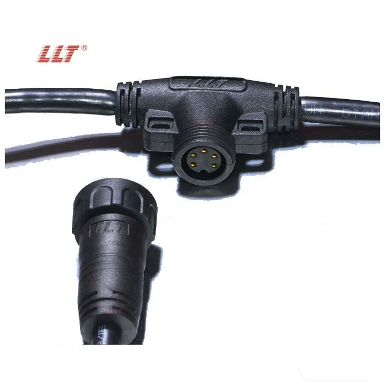 Llt M19 Ip65 Ip66 Ip67 Ip68 Waterproof Electrical T Type Connector ...