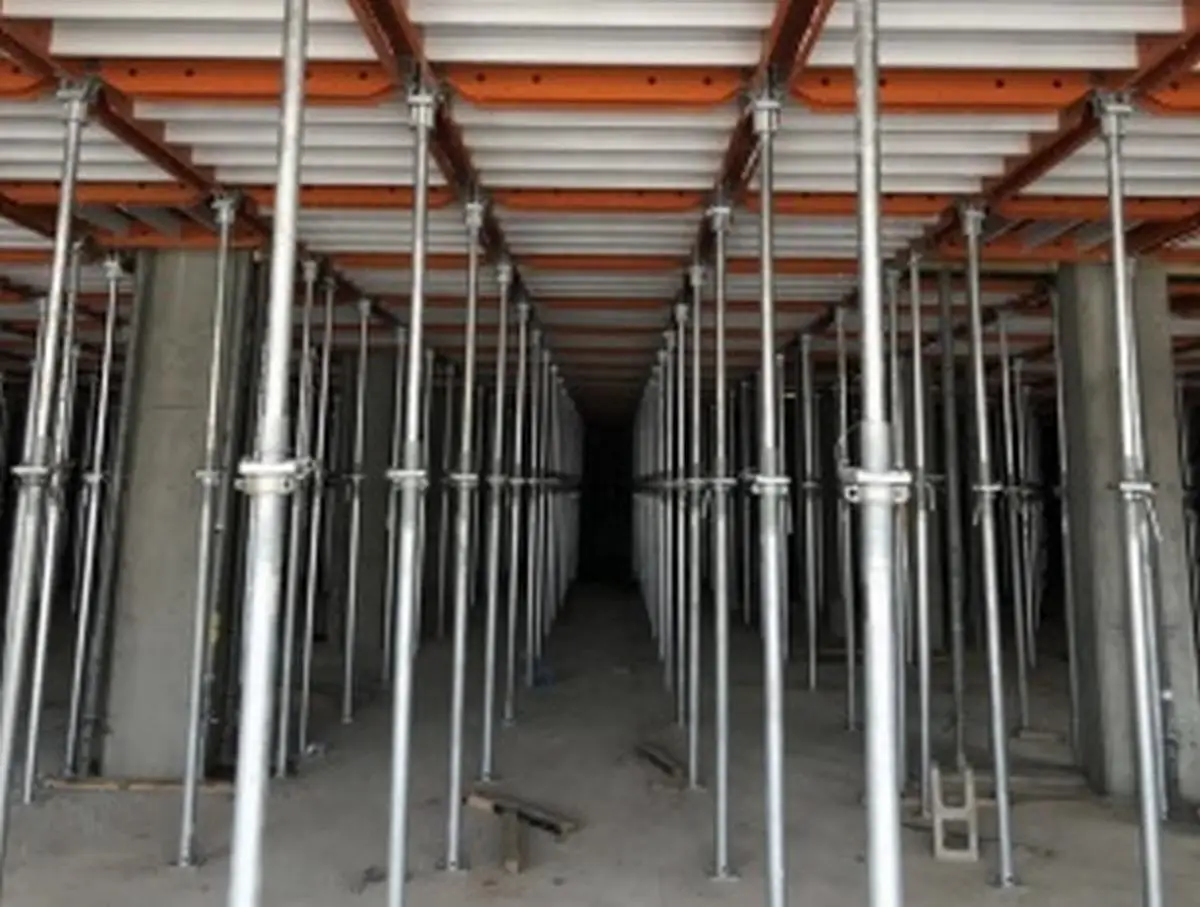 Panel Prop Slab Formwork System Quick Erecting - Buy Steel Formwork ...