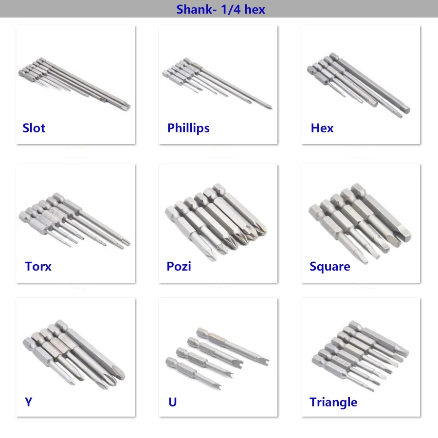 S2 Alloy Precision T5-t30 Torx Screwdriver Bits Without Hole 800 801 ...