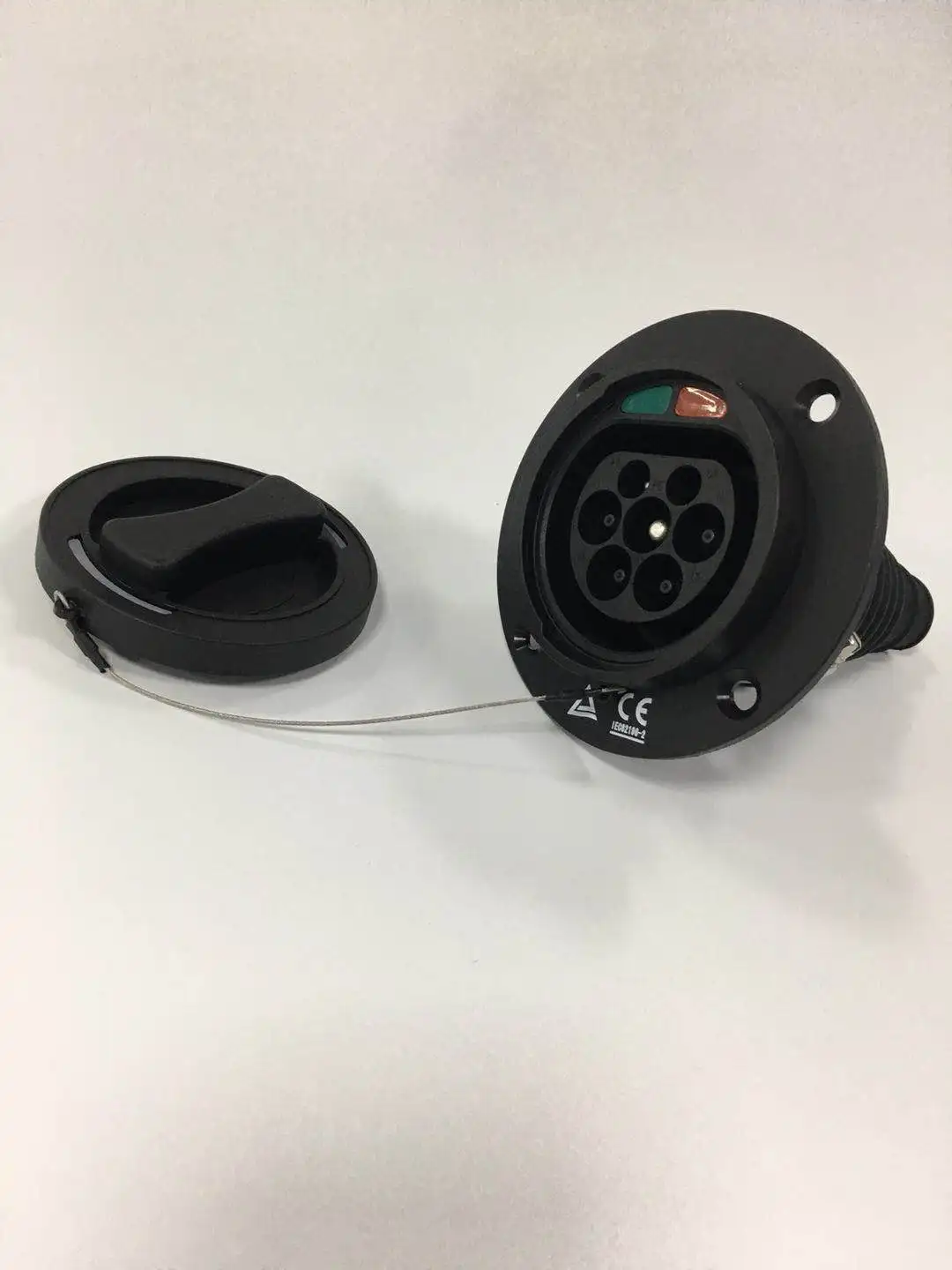 Duosida Iec 62196 Type 2 Male Socket Car Side - Buy Type 2 Male Socket ...