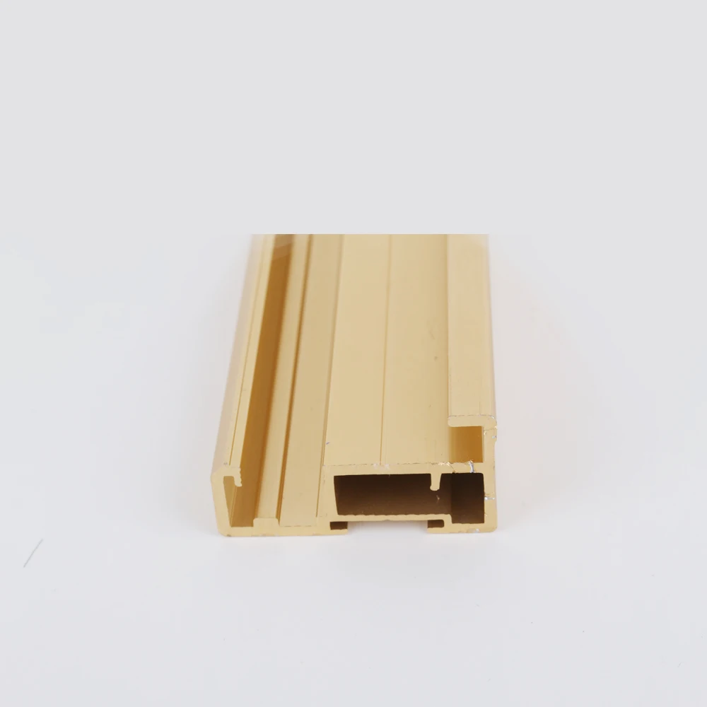 Golden Aluminum Frame Aluminum Profile For Pergola Color Anodized ...