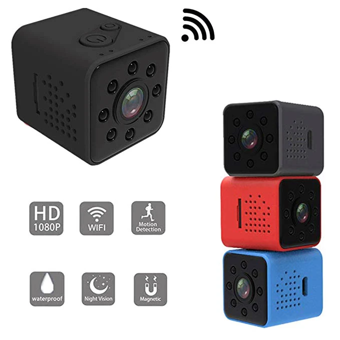 SQ13 SQ23 Mini Wireless CCTV Camera - Waterproof 30M, Full HD 1080P ...