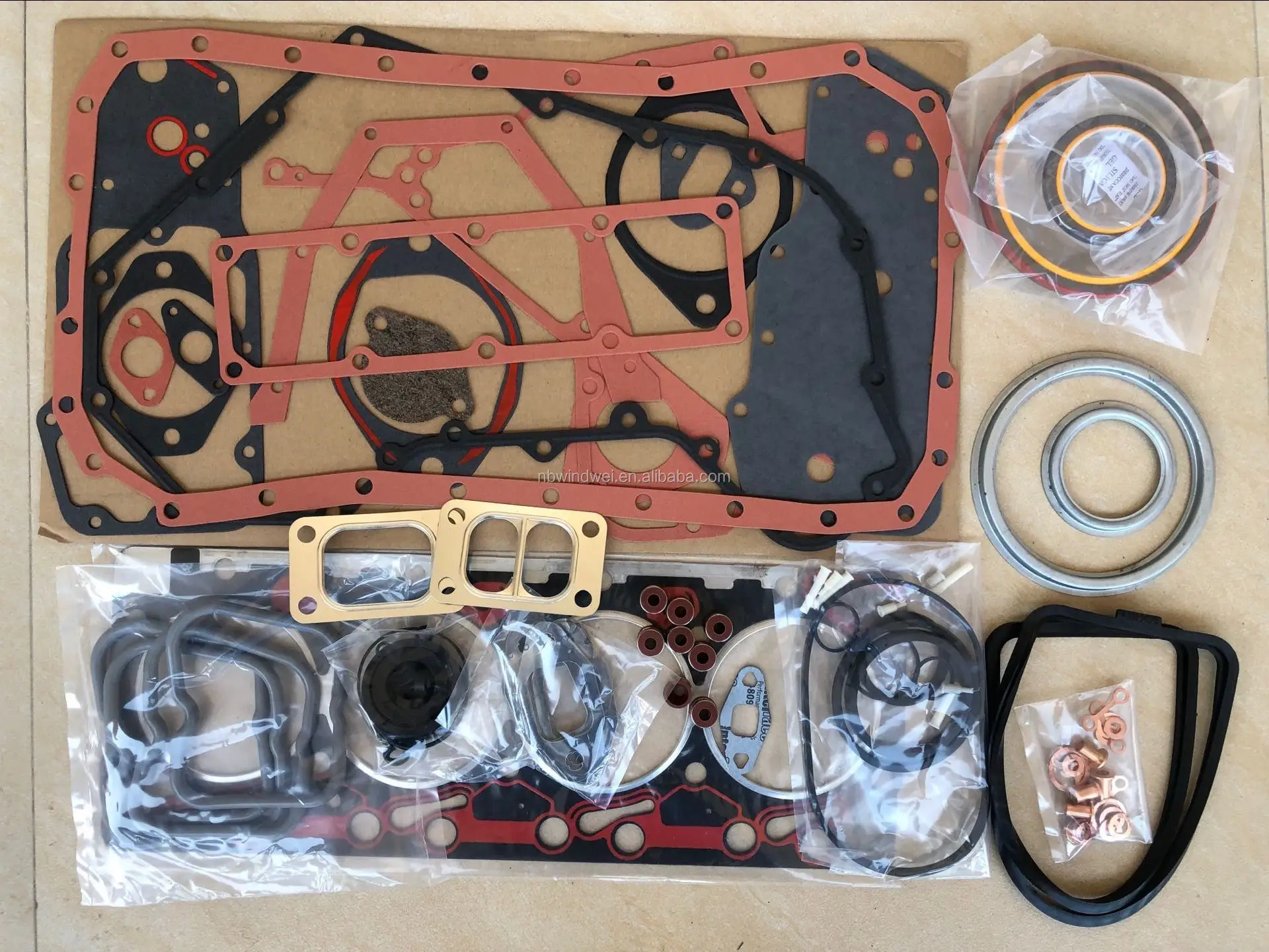4089648 3804896 Fit For Cummins 4bt 3.9l Top Upper Complete Gasket Set ...