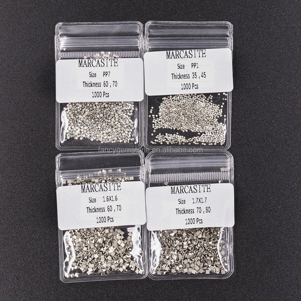 Natural Marcasite Round Loose Stones - Versatile Gemstones