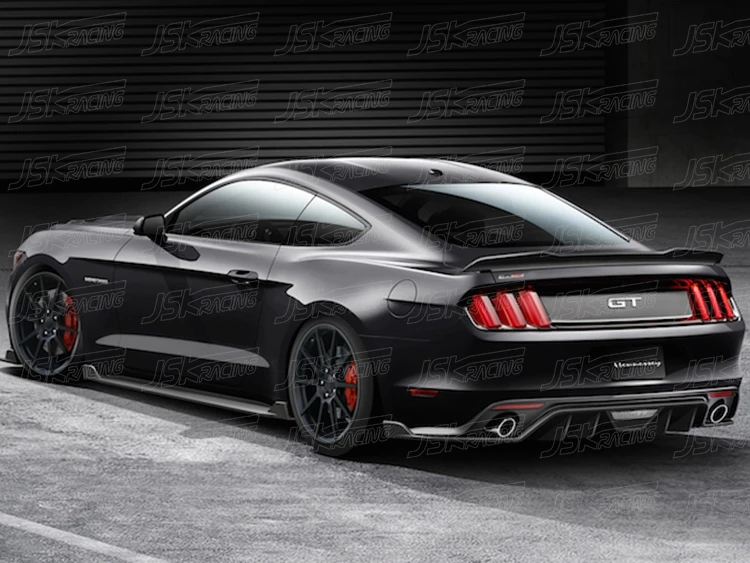 HENNES STYLE CARBON FIBER REAR SPOILER for 2015-2016 FORD MUSTANG GT
