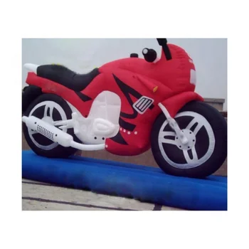 Big Red Inflatable Heavy Duty Motorcycle With Cool Design For Auto ...