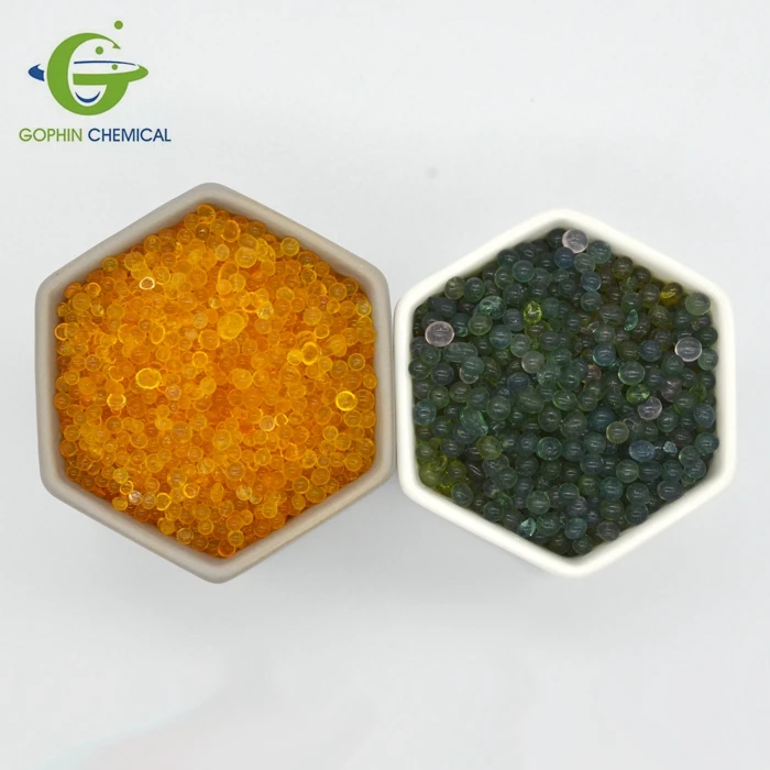 Orange Desiccant Silica Gel - Chemical Formula Msio2.nh2o