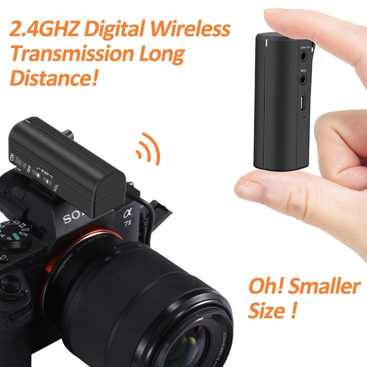 Rechargeable Wireless Microphone Uhf Wireless Microphone Lightweight ...