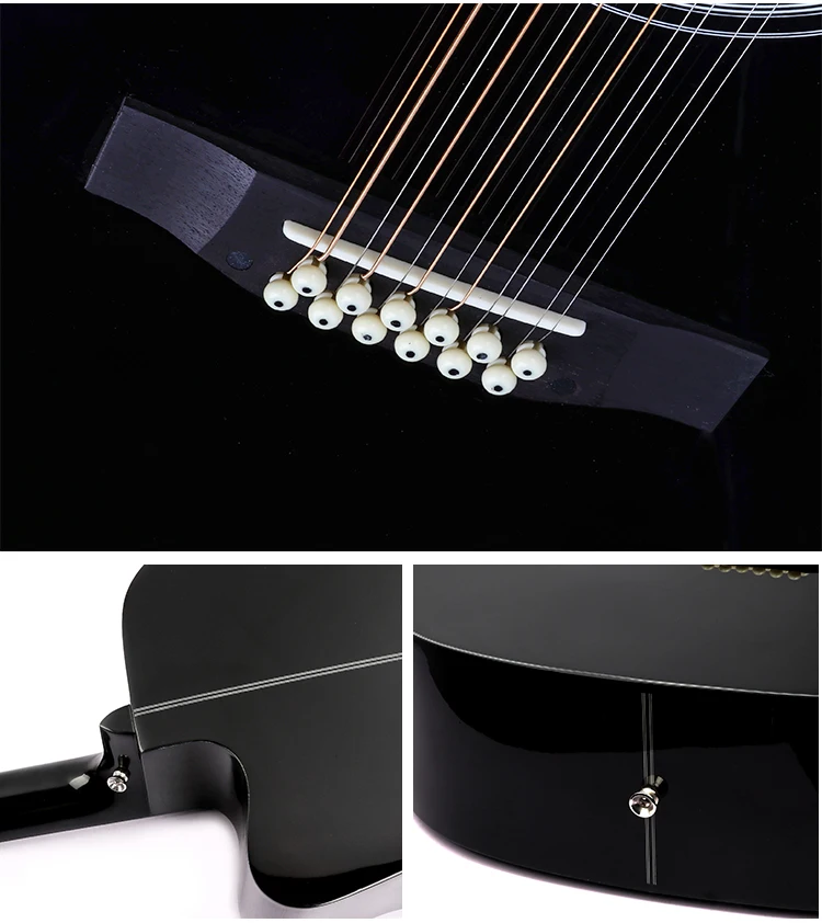 Wholesale Electric Steel 12 String Acoustic Guitar Kit