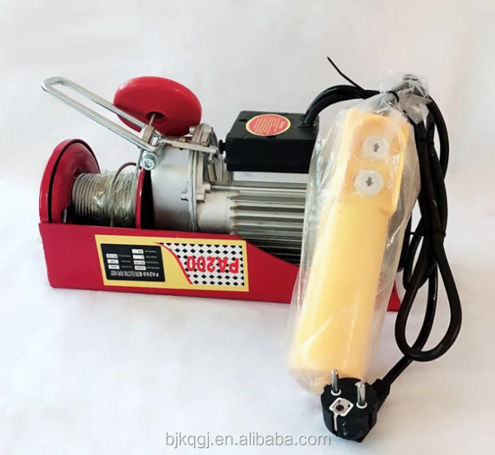 Small Electric Hoist 12v Winch Crane - Buy 12v Winch Crane,Electric ...