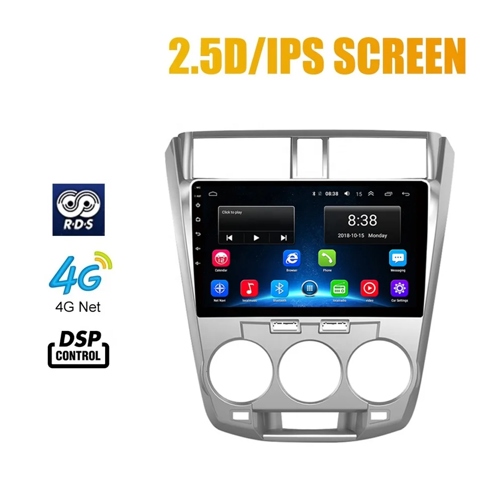 4g Car Stereo With Sim Card Ips+dsp Auto Radio Octa Core 2+32g 10 Inch ...