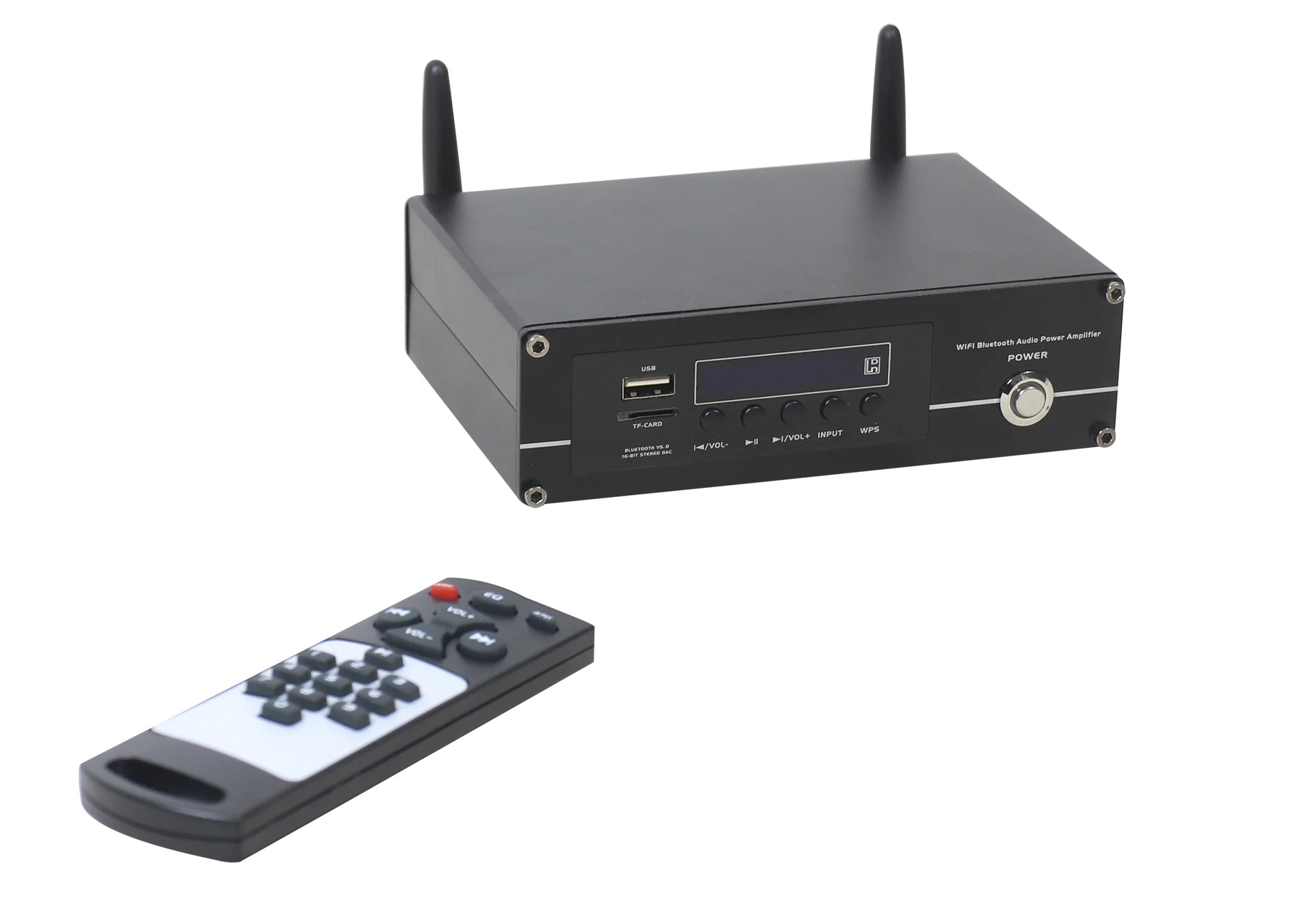 Lucky Tone Dual Channel Audio Amplifier - Wireless & Versatile