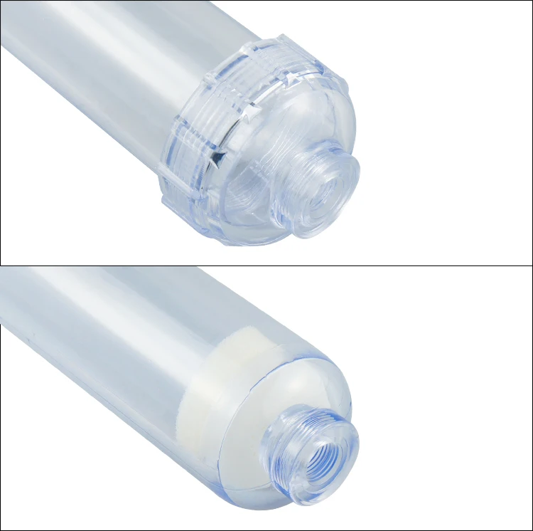10-inch Clear Cartridge Water Filter Housing for Purification