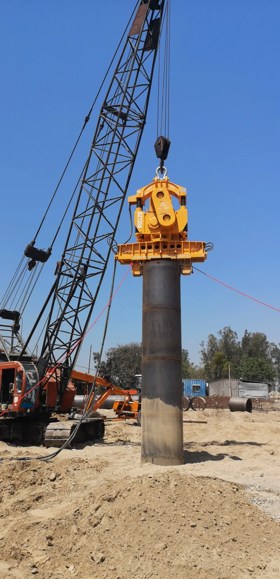 Hydraulic Vibro Pile Hammer Vibratory Hammer - Buy Vibratory Piling ...