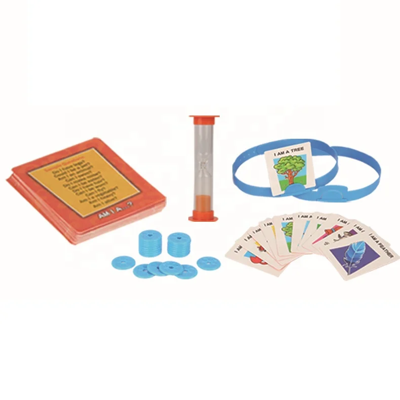 Guess What Am I Game Thinking Training Match Board Game Educational Toy ...