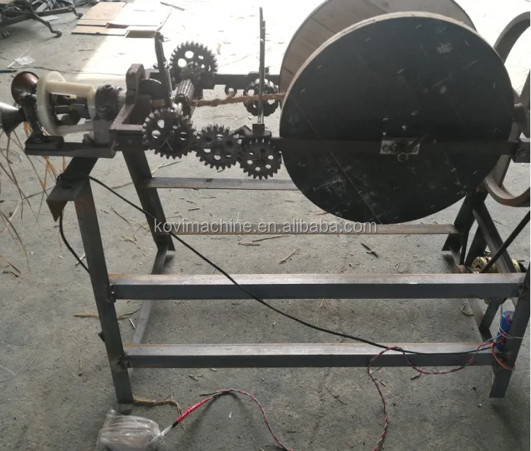 Automatic Rice Straw Rope Mat Braiding Weaving Machine
