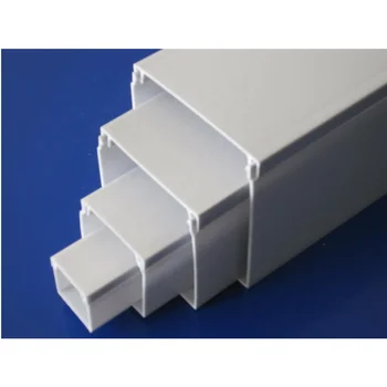 Pvc Trunking 50x50 Pvc Wiring Channel Square Duct /pvc Cable Trunking ...