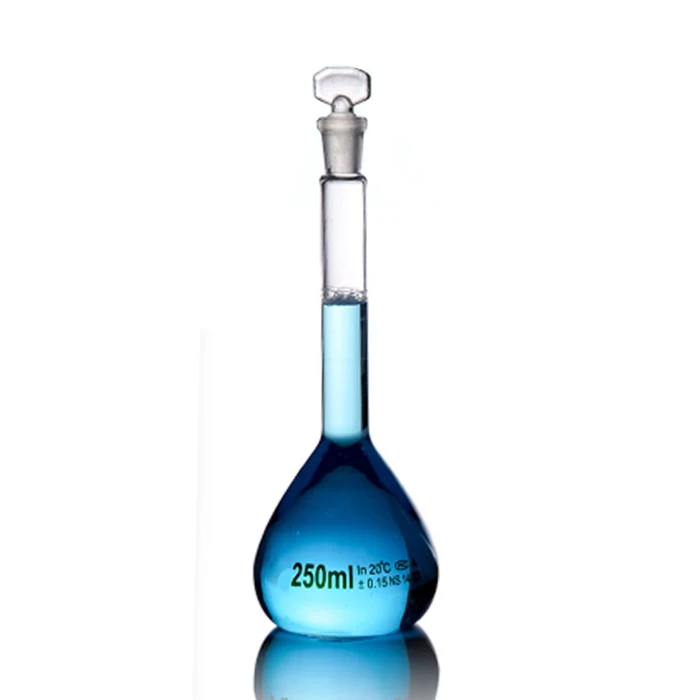 Laboratory Glass Volumetric Flask Set With Glass Stopper - Buy ...