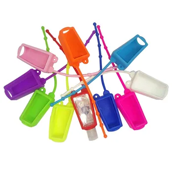 Rubber Holder Mini 30 Ml Empty Hand Sanitizer Silicone Bottle 60ml ...