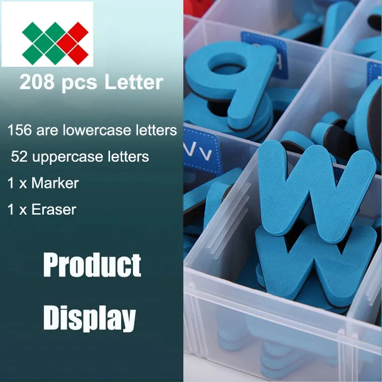 2024 High Quality Educational Eva Foam Alphabet Magnetic Letters Toys ...