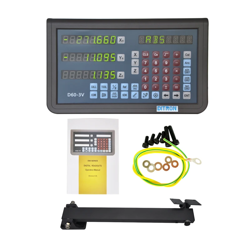 Dro 2 Axis Digital Readout Counter Digital Readout Display For Linear ...