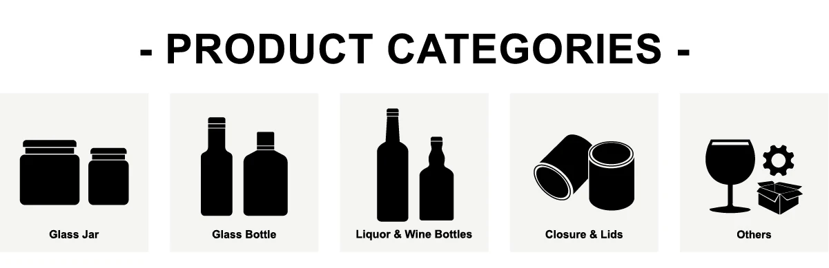 VANJOIN GROUP - Glass Beverage Bottles/Liquor Bottles; Glass Food Jars ...