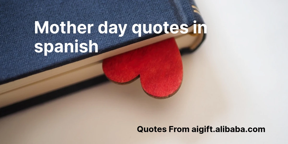 Mother's Day Quotes in Spanish